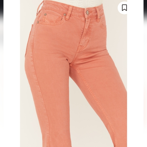 Shyanne | Jeans | Shyanne Womens High Rise Super Flare Stretch Rose ...